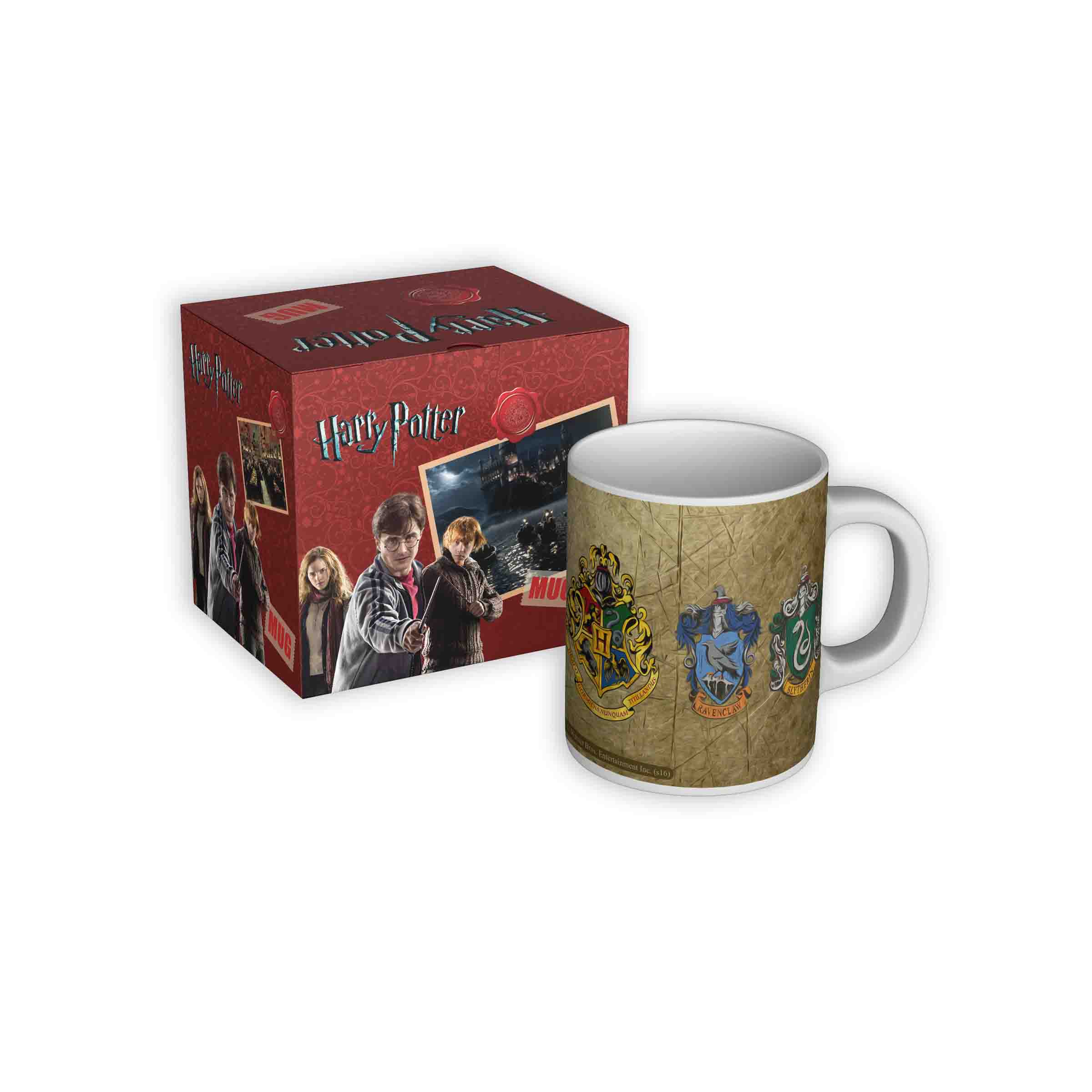 Buy Official Harry Potter- Hogwarts House crest 2 - Coffee Mug ...