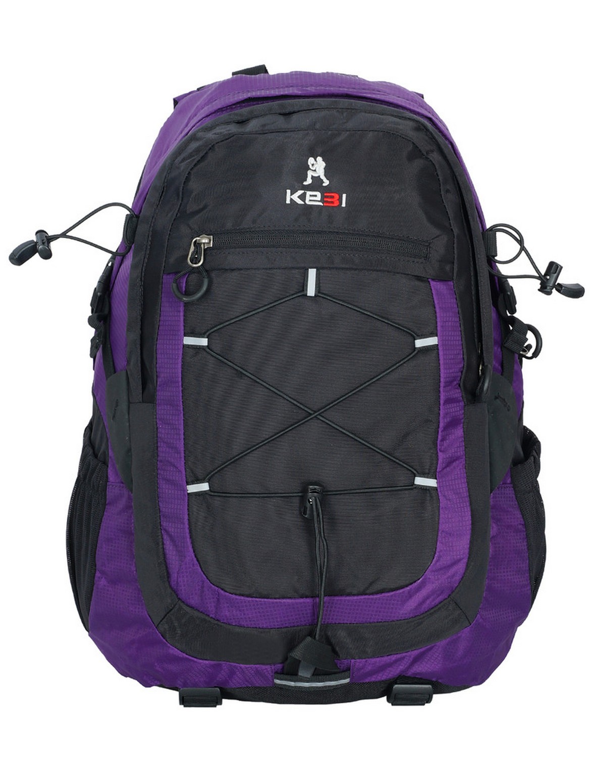 Buy Supasac KB Series Black and Purple Laptop Backpack SSKB0191 Online ...